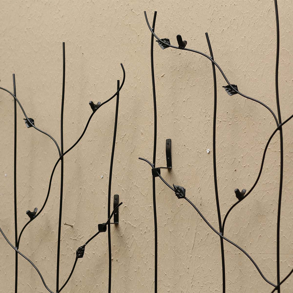 Buy Twining Leaf & Bird Trellis for Garden Online | EarthGarden – Earth ...