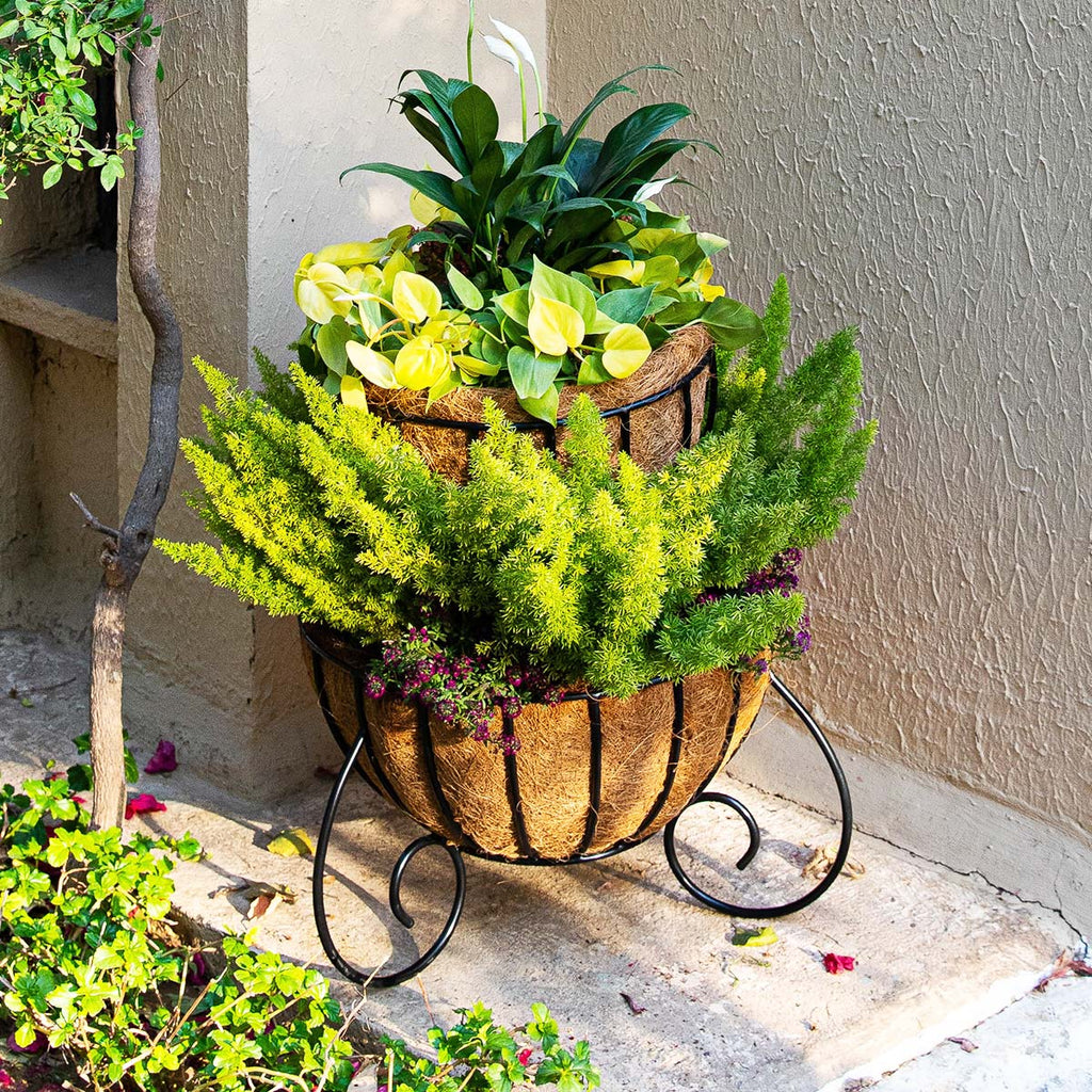 Indoor & Outdoor Cascade Planter for Plants - 2 Tier | EarthGarden